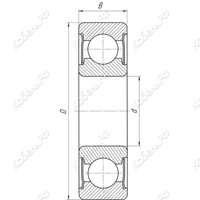 Подшипник шариковый SKF 6005-2RS1 25х47х12 – купить в Москве по ...